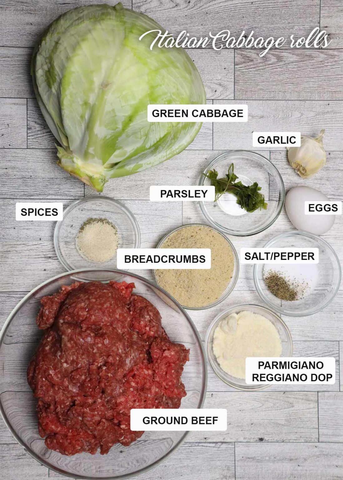 Italian cabbage rolls - Involtini di cavolo cappuccio